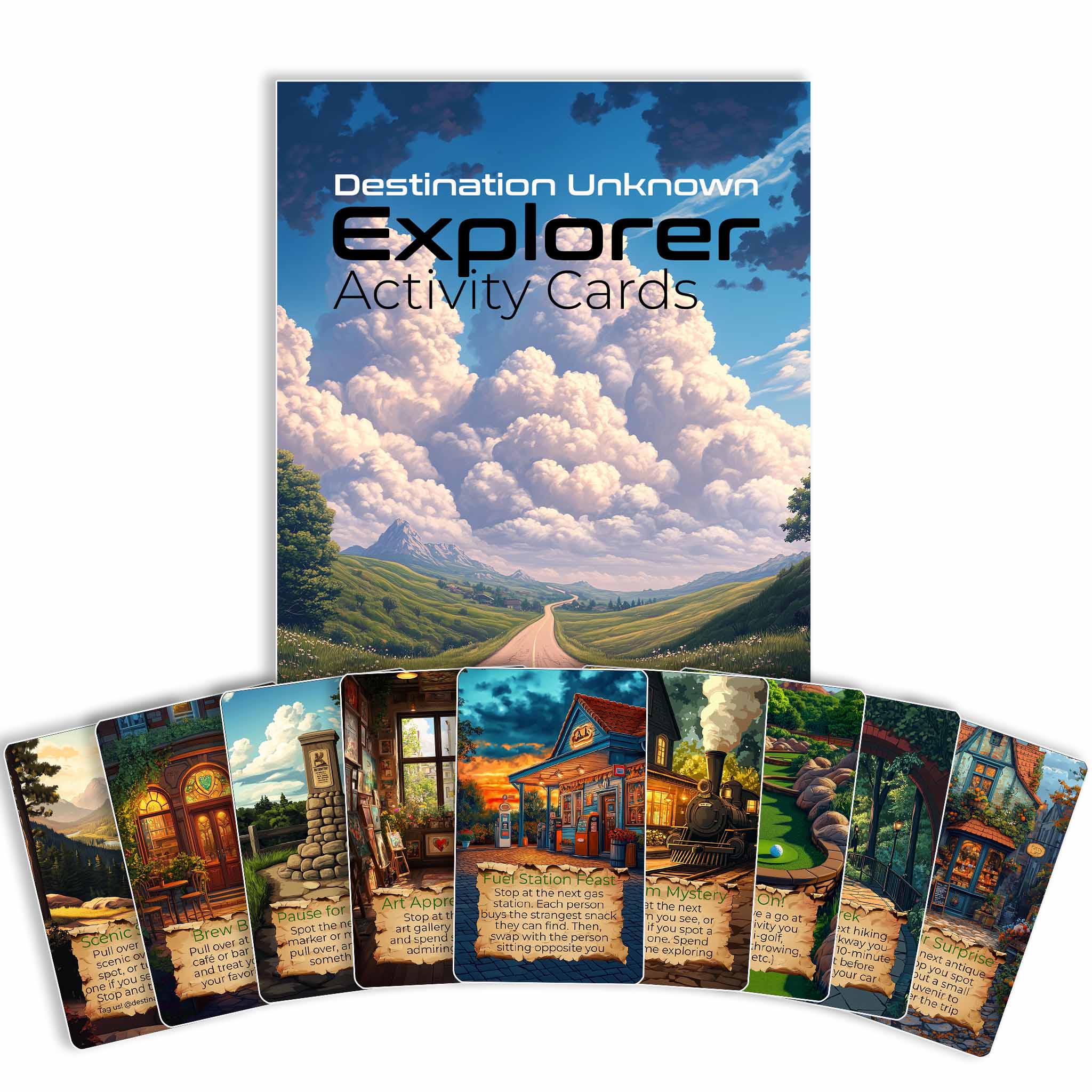 Activity Expansion - Destination Unknown Card Game Add-On